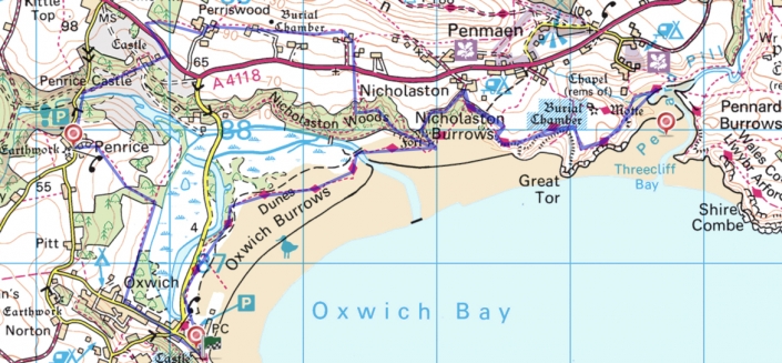 Oxwich Bay to Three Cliffs Bay Coastal Walk - Adventure Bagging